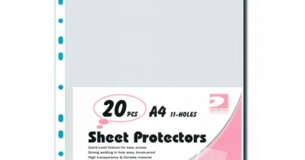 DATA BANK 1160-A4 11孔文件套(20個裝)